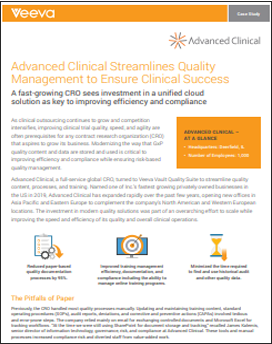 Case Study: Advanced Clinical Streamlines Quality Management to Ensure ...